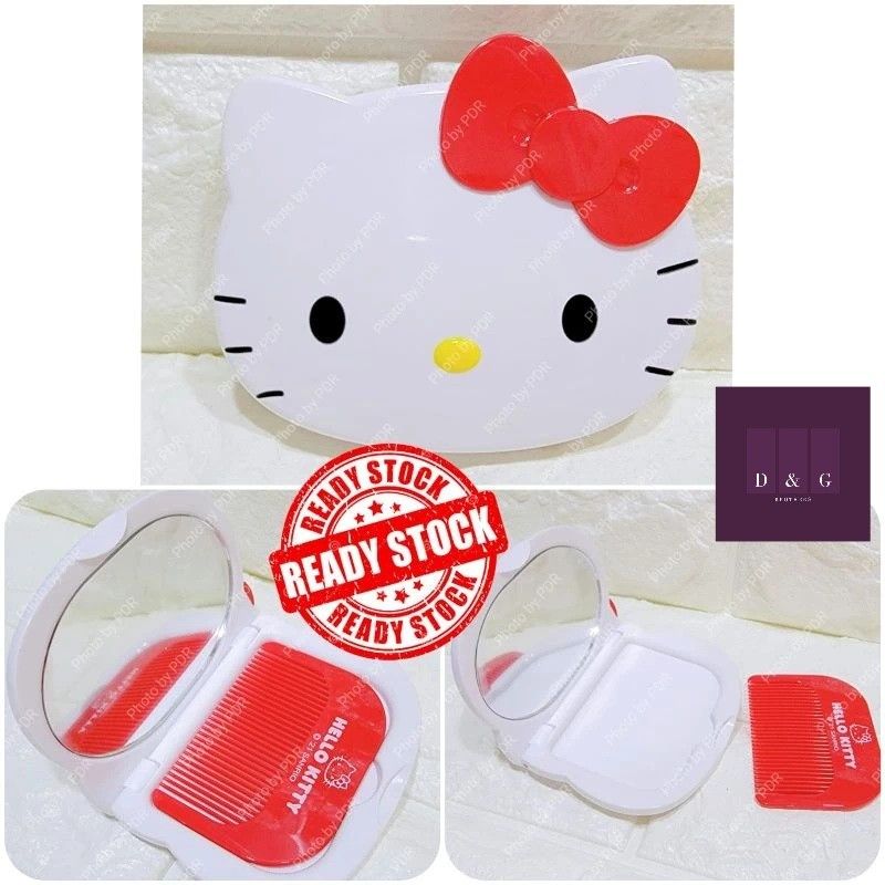 SISIR CERMIN 3D HELLO KITTY MELODY KUROMI POMPOMPURIN CINNAMONROLL ORI ...
