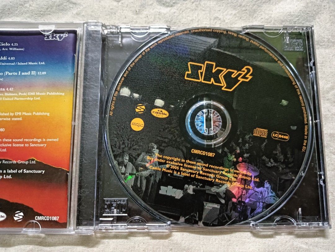 Sky - 2, Hobbies & Toys, Music & Media, CDs & DVDs on Carousell