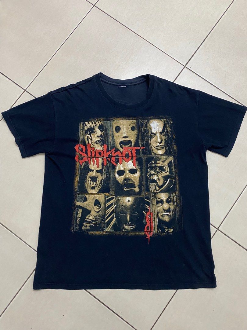 SLIPKNOT BAND MEMBERS, Men's Fashion, Tops & Sets, Tshirts & Polo ...