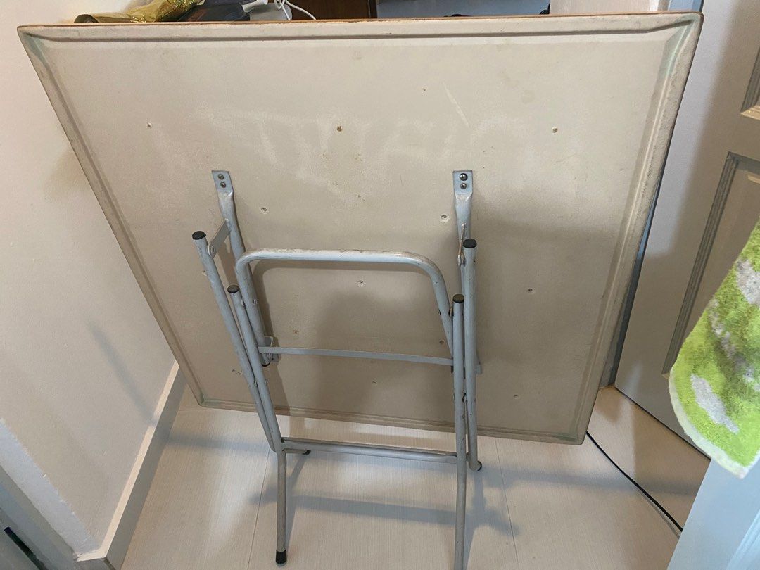 Square Traditional Foldable Table, Furniture & Home Living, Furniture ...