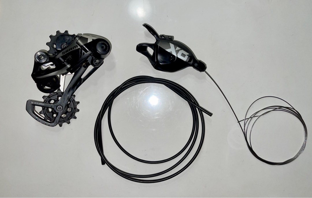 SRAM Eagle X01 12-Speed Derailleur and Shifter Set, Sports Equipment ...