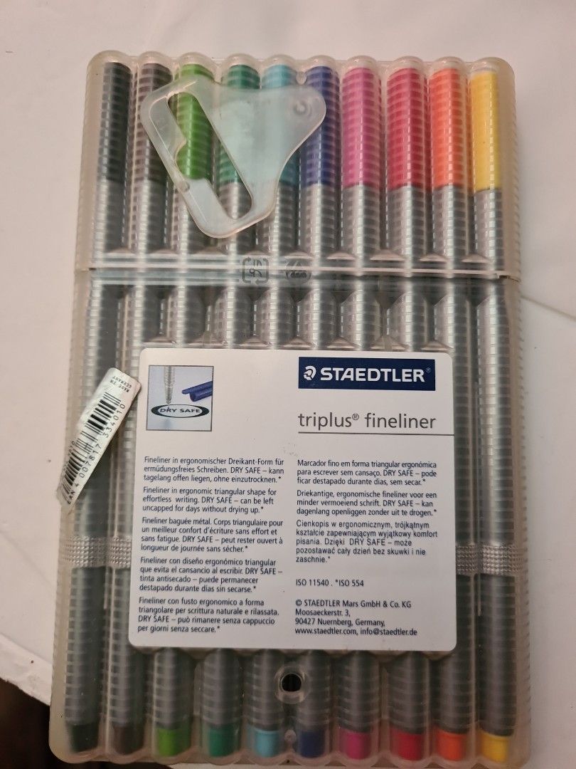 Staedtler FINELINER Color Pens (Germany), Hobbies & Toys, Stationery ...