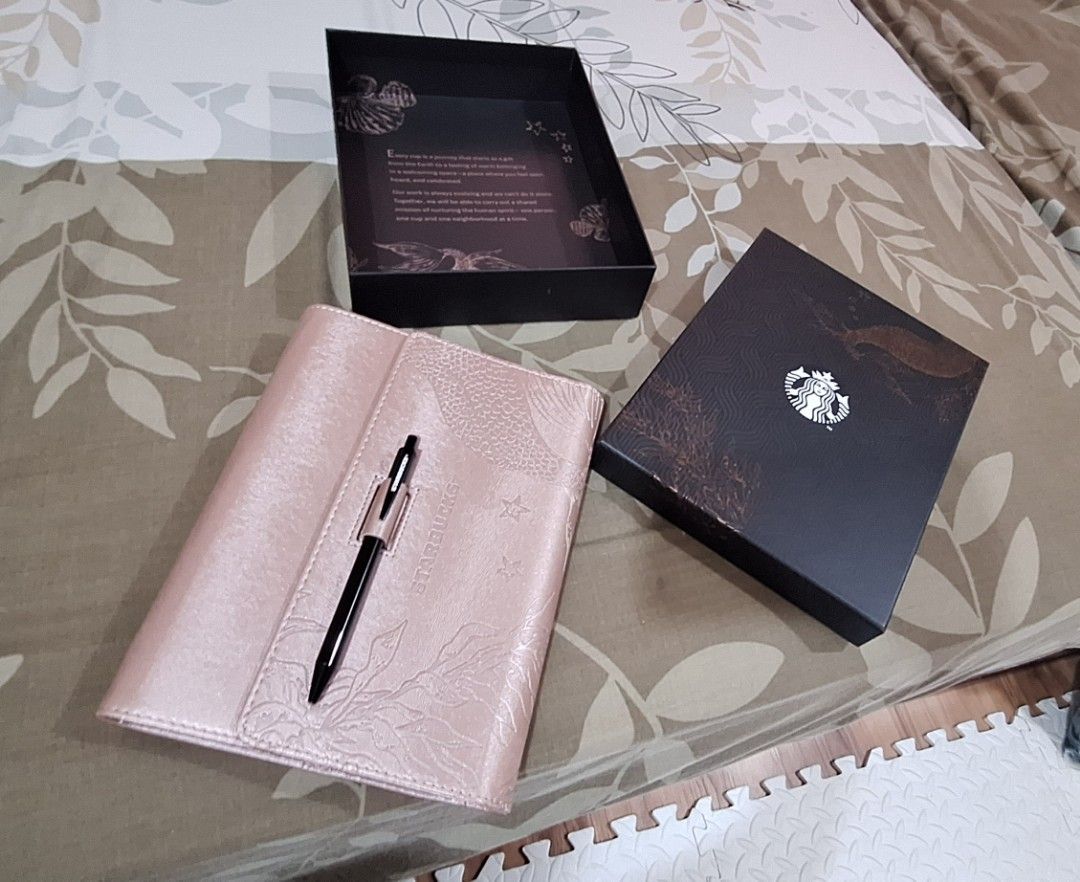 Starbucks Planner 2024 Rose Gold, Hobbies & Toys, Stationary & Craft ...