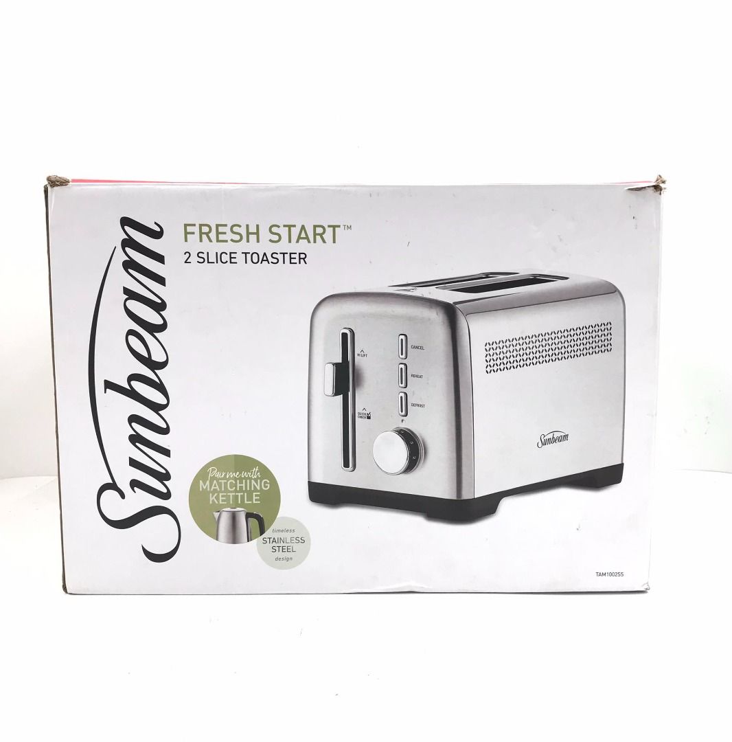 SUNBEAM Fresh Start 2-Slice Toaster, TV & Home Appliances, Kitchen ...