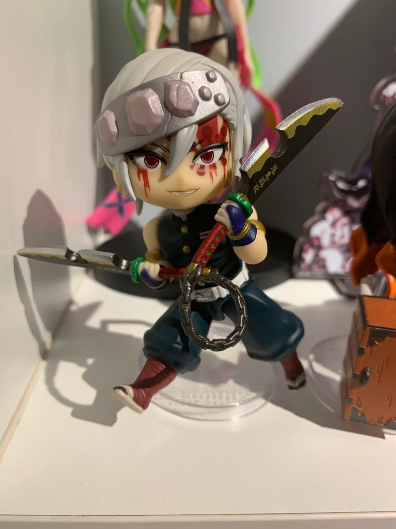 Kitmetsu no Yaiba Demon slayer Tengen Uzui Mini Movable figure, Hobbies ...