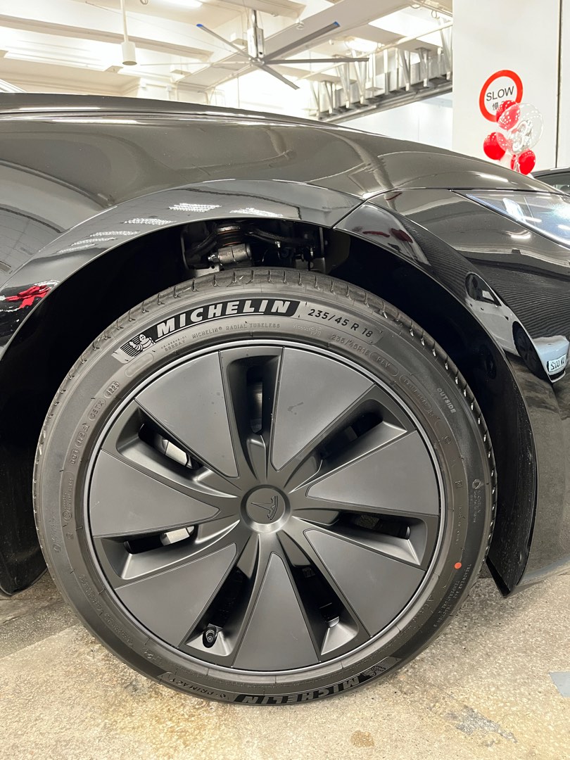 Tesla model 3 18” Photon 軚鈴, 汽車配件, 車軚 - Carousell