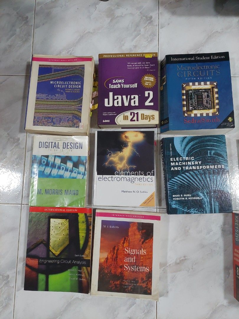 Textbooks for Electrical Engineering, Hobbies & Toys, Books & Magazines ...