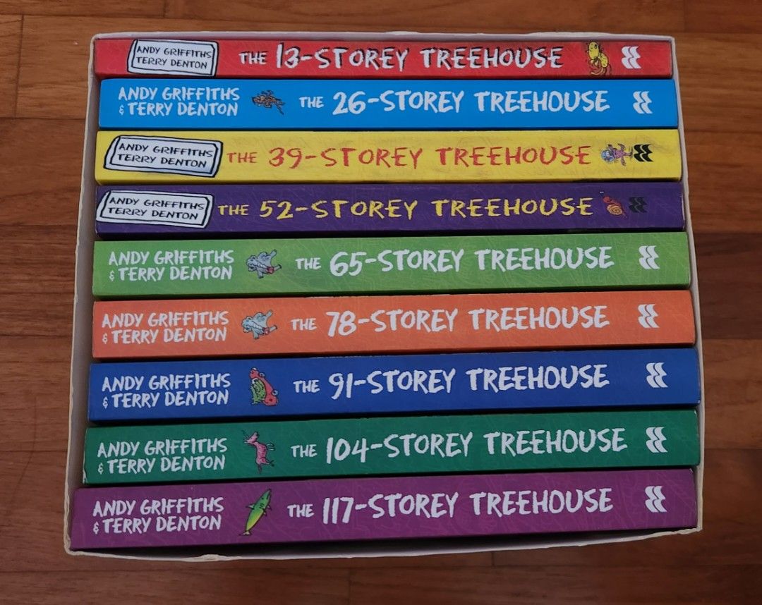 The 13-storey Treehouse series (9 books), Hobbies & Toys, Books ...