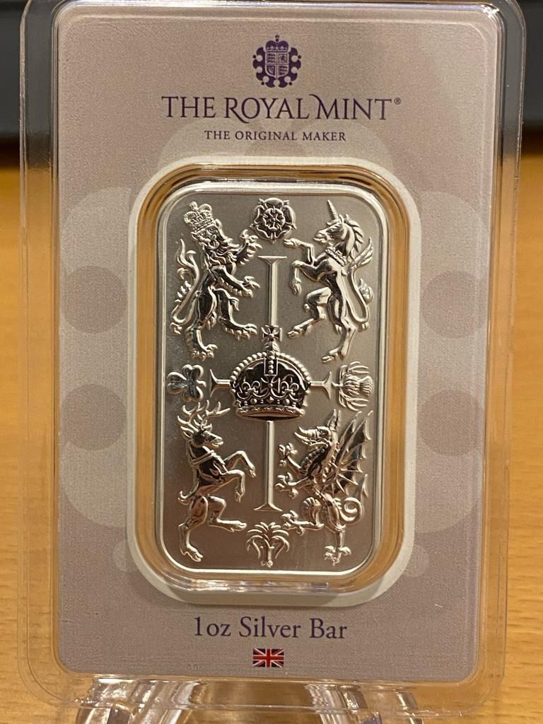 The Royal Celebration 1 oz Silver Minted Bar in Assay, Hobbies & Toys ...