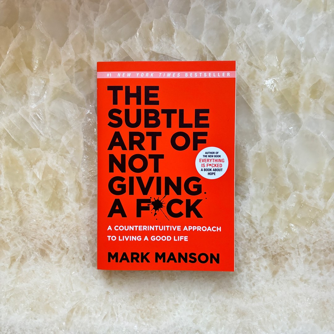 The Subtle Art Of Not Giving A Fuck Book, Hobbies & Toys, Books ...