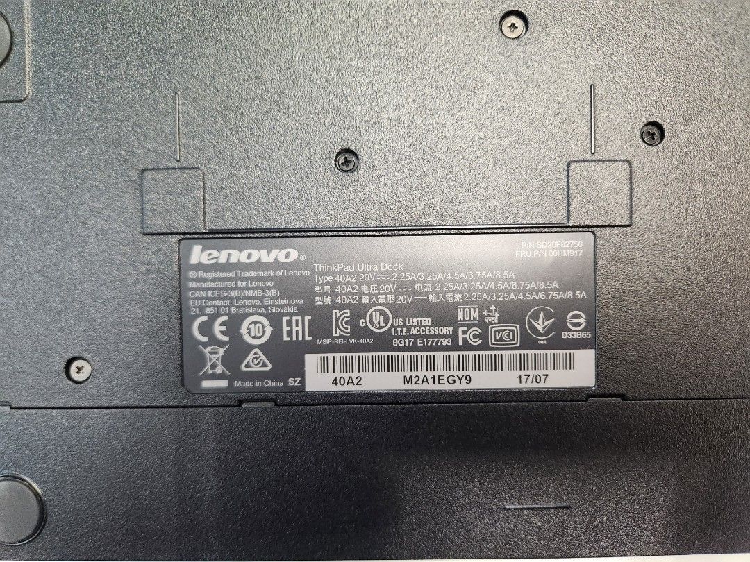 Thinkpad Ultra Docking Station Computers And Tech Laptops And Notebooks On Carousell