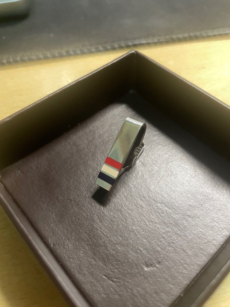 Thom Browne short tie bar, Men's Fashion, Watches & Accessories, Ties ...