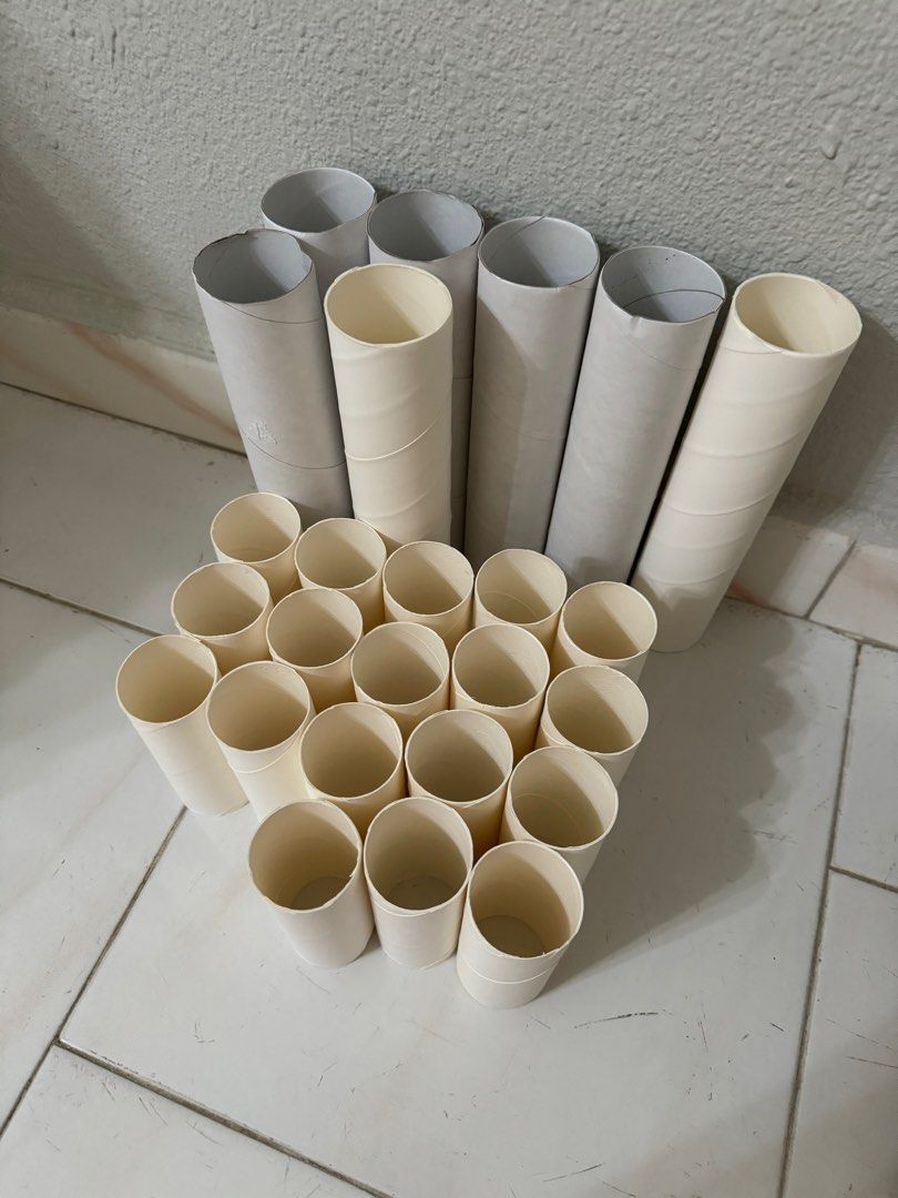 Toilet roll coil, Hobbies & Toys, Stationery & Craft, Craft Supplies ...