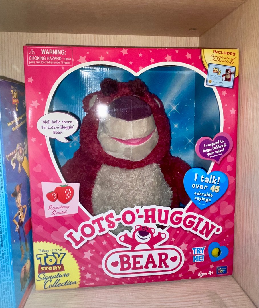 Toy Story Lots O Huggin Bear, Hobbies & Toys, Toys & Games on Carousell