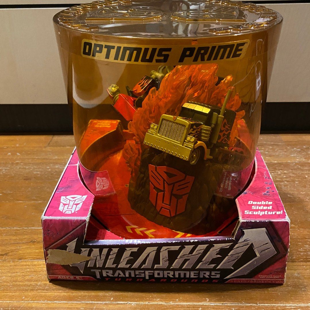Transformers 2007 Unleashed Turnarounds Movie Optimus Prime Autobot ...