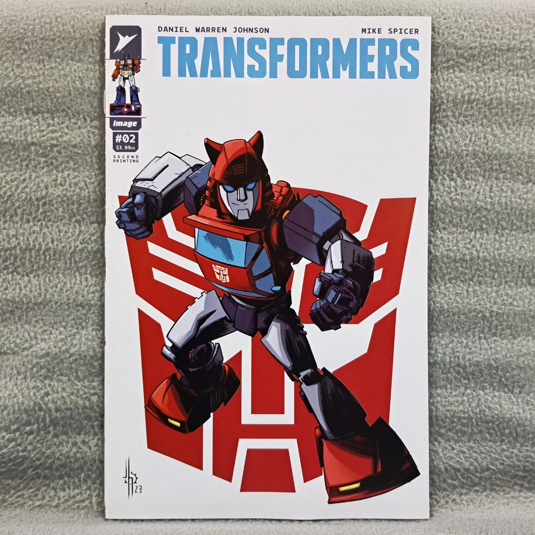 Transformers #2 2nd Print Jason Howard Autobots Variant (Image/Skybound Comics) Daniel Warren ...