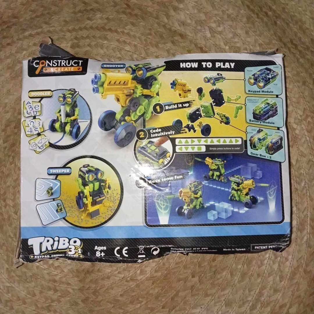 TRIBO KEYPAD CODING ROBOT, Hobbies & Toys, Toys & Games on Carousell TRIBO KEYPAD CODING ROBOT, Hobbies & Toys, Toys & Games on Carousell