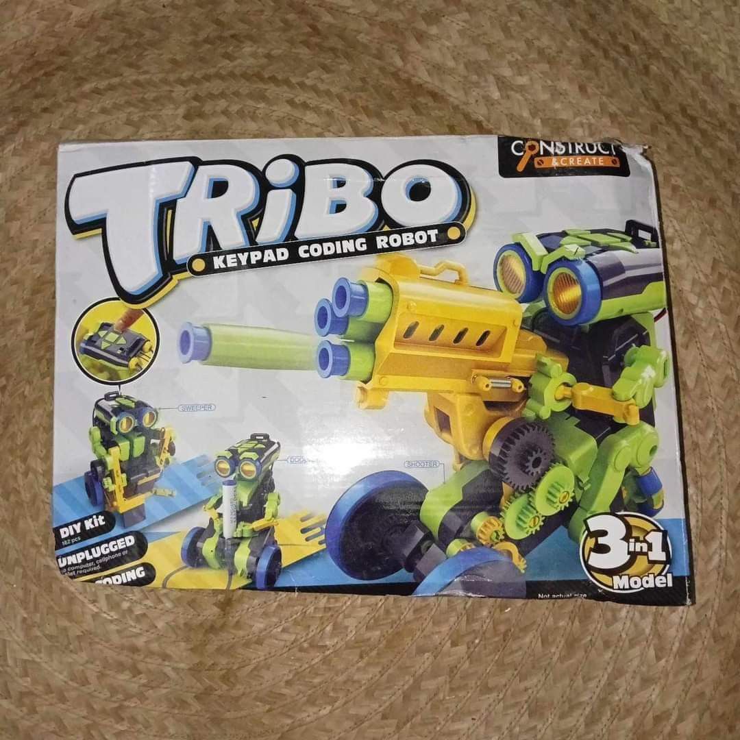 TRIBO KEYPAD CODING ROBOT, Hobbies & Toys, Toys & Games on Carousell