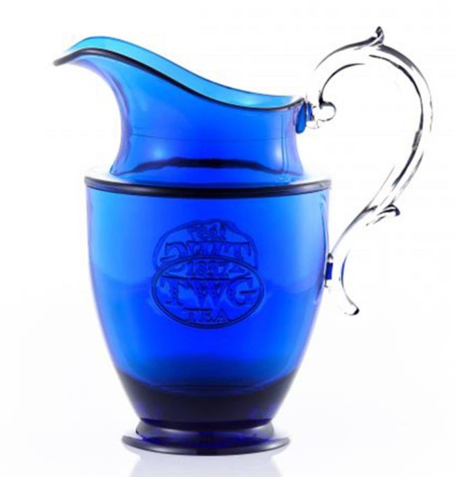 TWG Iced Tea Carafe in Blue (BNIB), Furniture & Home Living ...