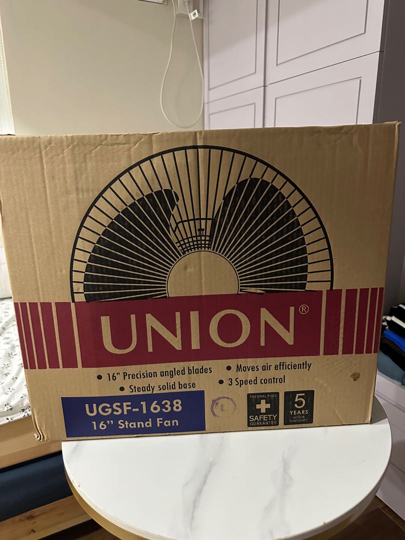 Union electric fan, Furniture & Home Living, Lighting & Fans, Fans on ...