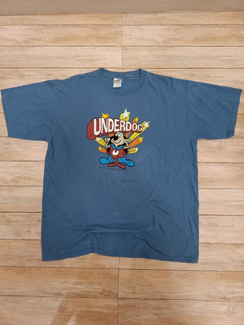 Vintage 2004 underdog cartoons series, Men's Fashion, Tops & Sets, Tshirts & Polo Shirts on ...