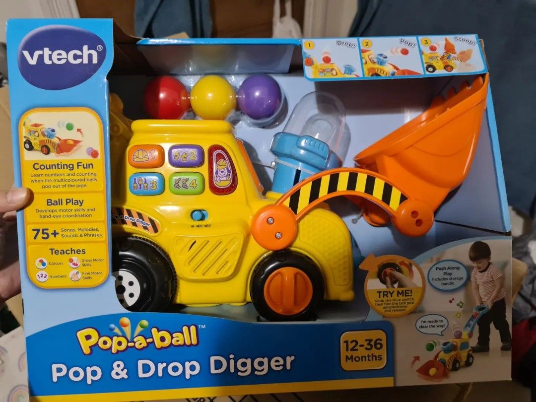 Vtech pop & drop digger, Hobbies & Toys, Toys & Games on Carousell