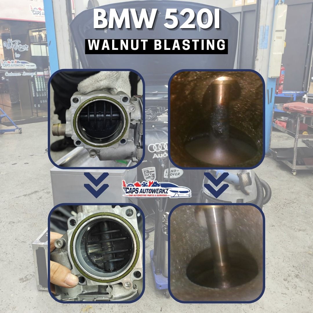 Walnut Blasting + Engine Deep Flushing - Car Carbon Cleaning Service ...