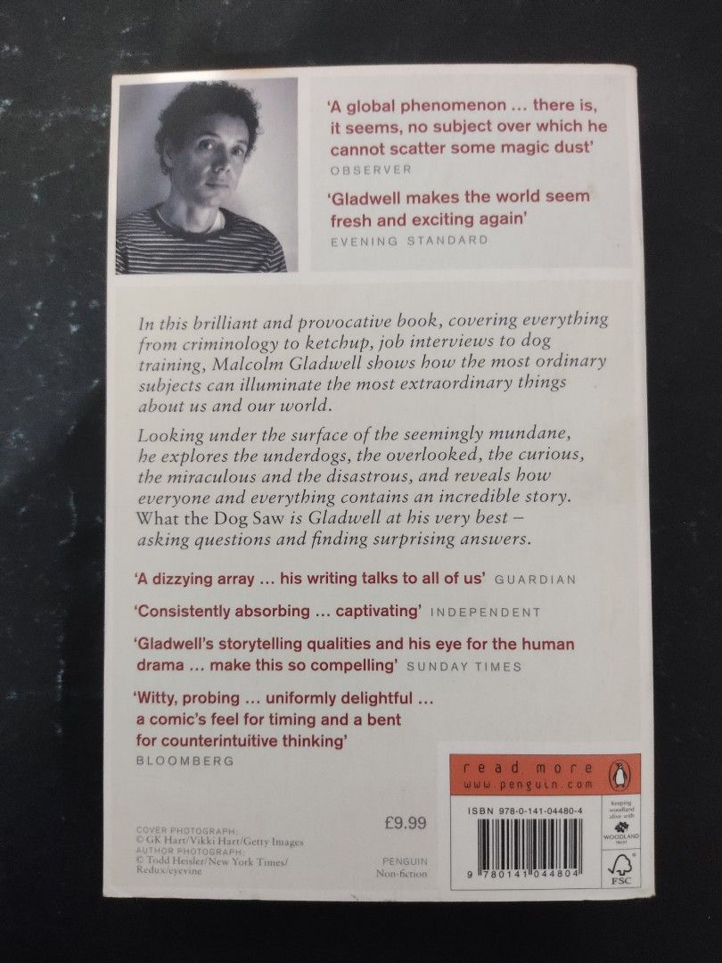 What the Dog Saw by Malcolm Gladwell, Hobbies & Toys, Books & Magazines ...