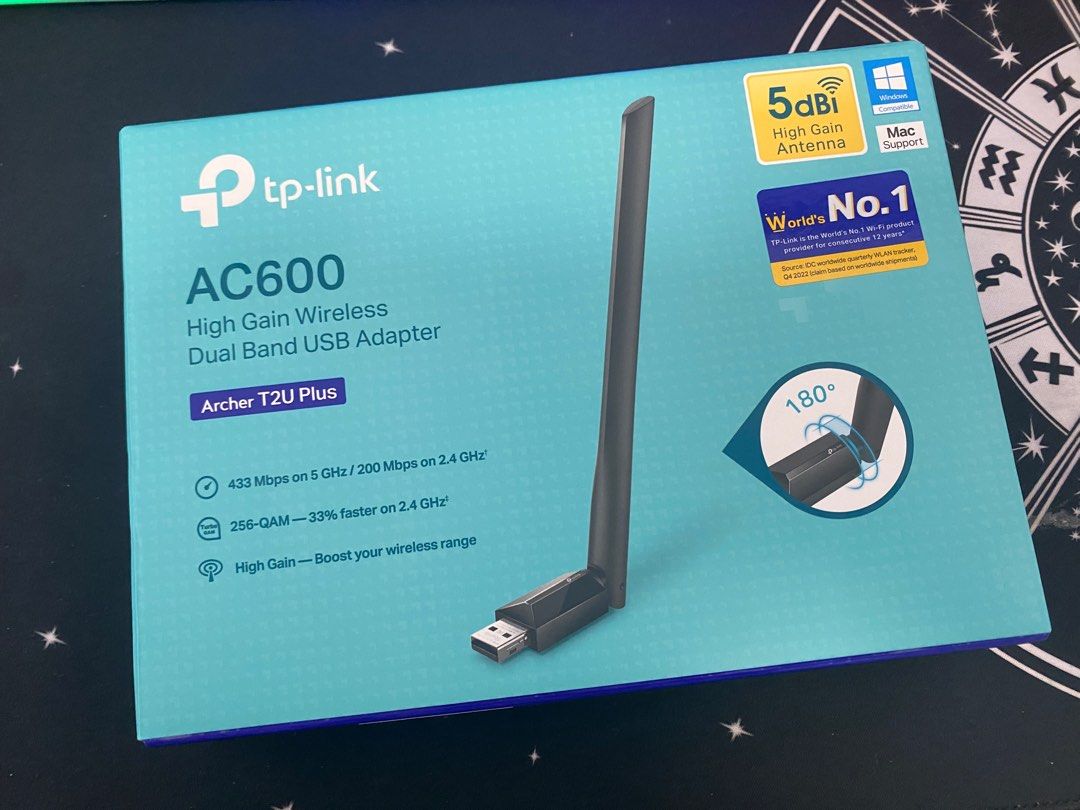 Wifi USB Adapter AC600, Computers & Tech, Parts & Accessories ...