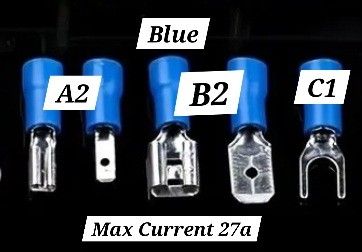 Wire Connector Male Female Insulated Terminals, Motorcycles, Motorcycle ...
