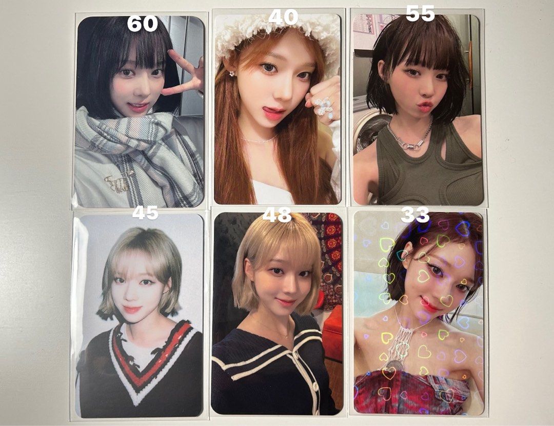 WTS AESPA WINTER PHOTOCARDS, Hobbies & Toys, Collectibles & Memorabilia, K-Wave on Carousell