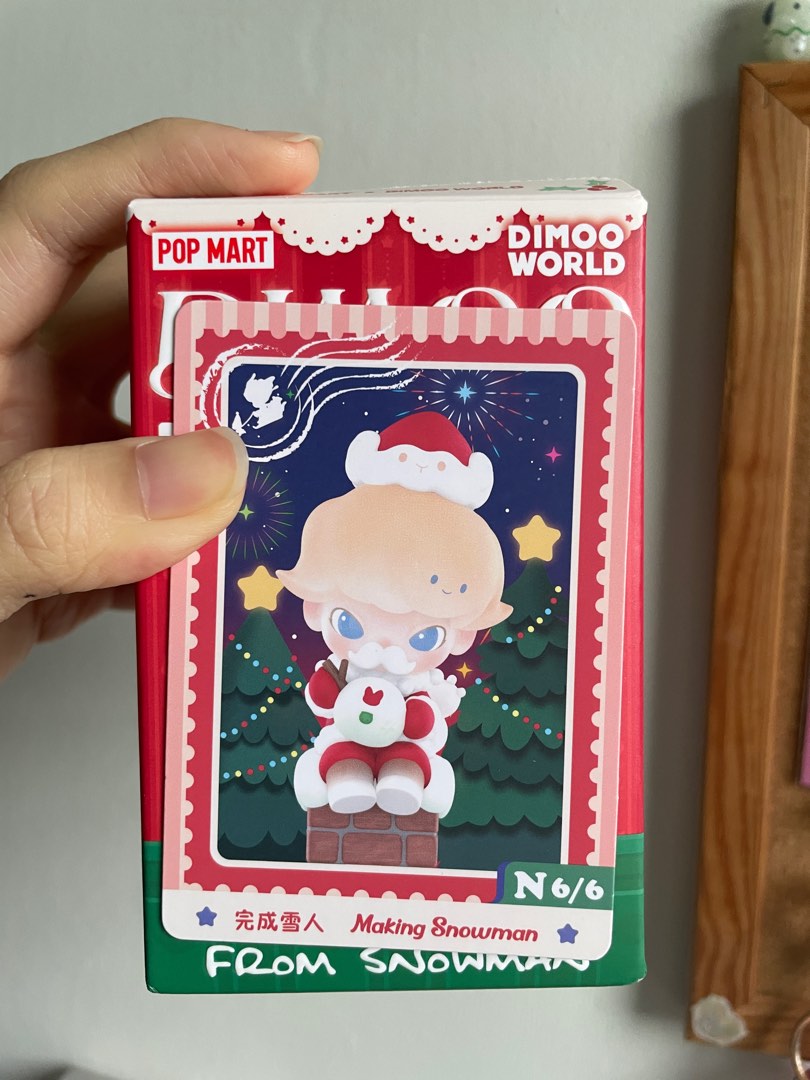 WTS DIMOO Letter from snowman, Hobbies & Toys, Toys & Games on Carousell
