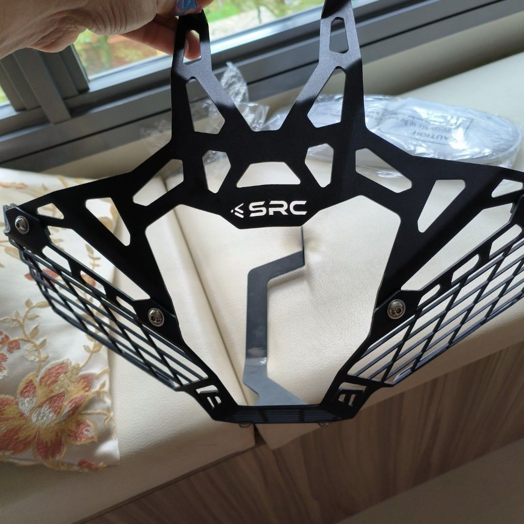Xmax V1 headlight grill, Motorcycles, Motorcycle Accessories on Carousell