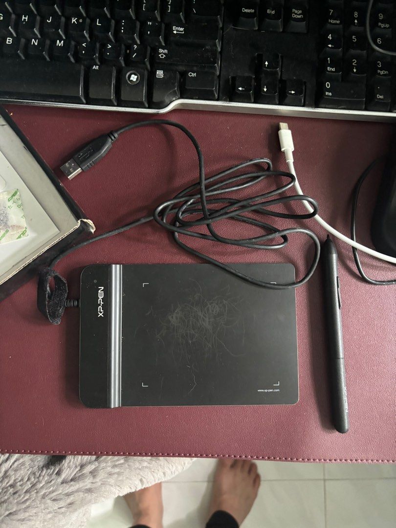 XP-Pen G430 OSU Tablet Ultrathin Graphic Tablet 10cm x 7.6cm Digital ...