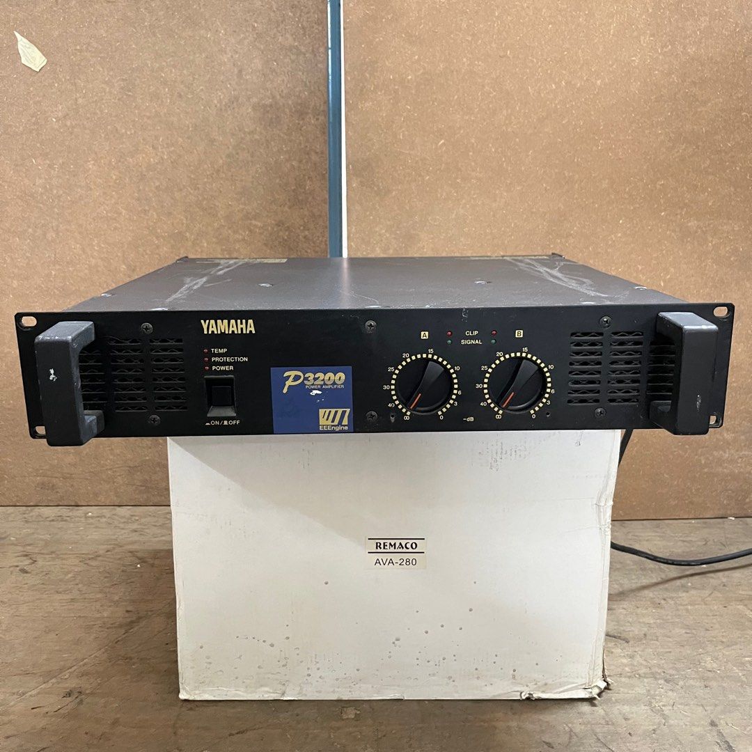 Yamaha Vintage Power Amplifier P3200, Audio, Soundbars, Speakers ...