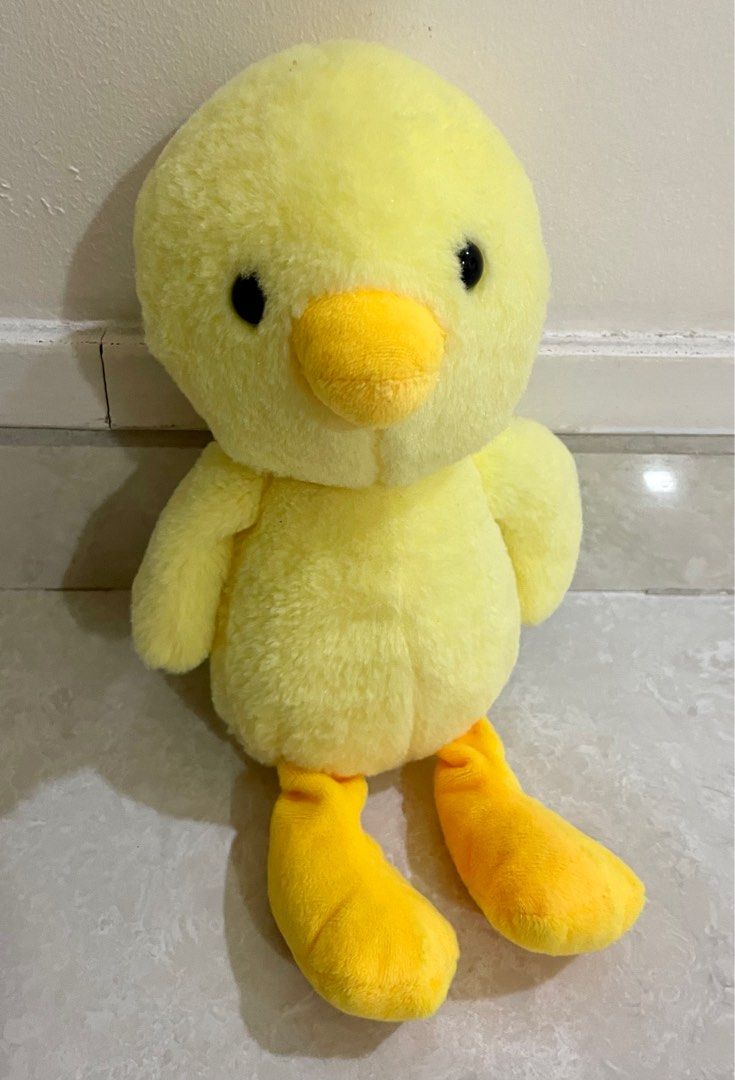Yellow Duck Plush Toy, Hobbies & Toys, Toys & Games on Carousell