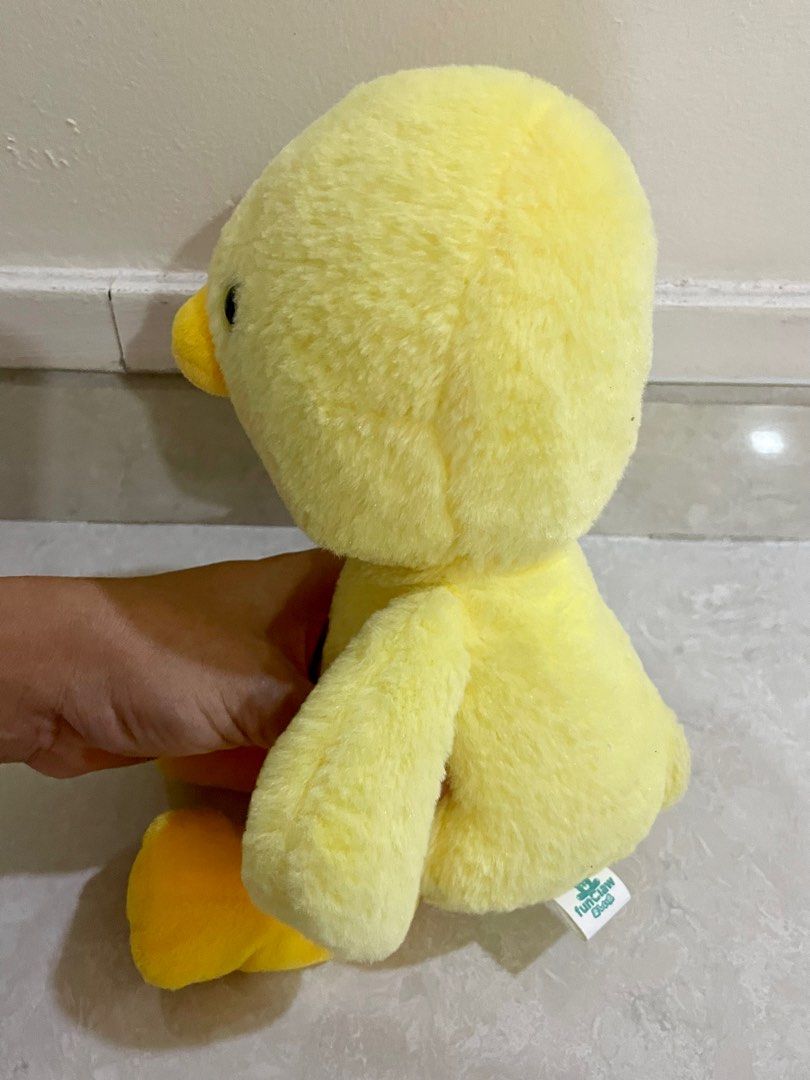 Yellow Duck Plush Toy, Hobbies & Toys, Toys & Games on Carousell