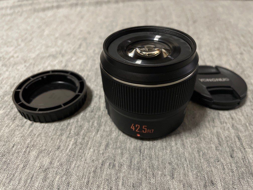 Yongnuo 42.5mm f1.7 mark2 mft/m43/micro four thirds mount, Photography ...