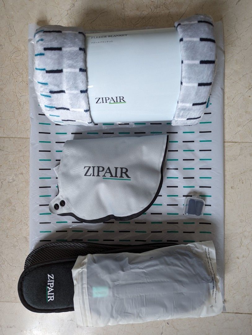 ZIPAIR Amenity Set A, Hobbies & Toys, Travel, Travel Essentials & Accessories on Carousell