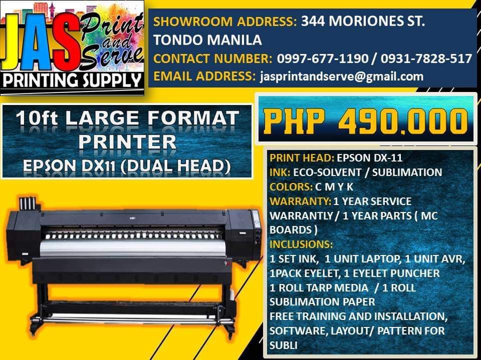 10ft Large format printer Machine, Computers & Tech, Printers, Scanners ...