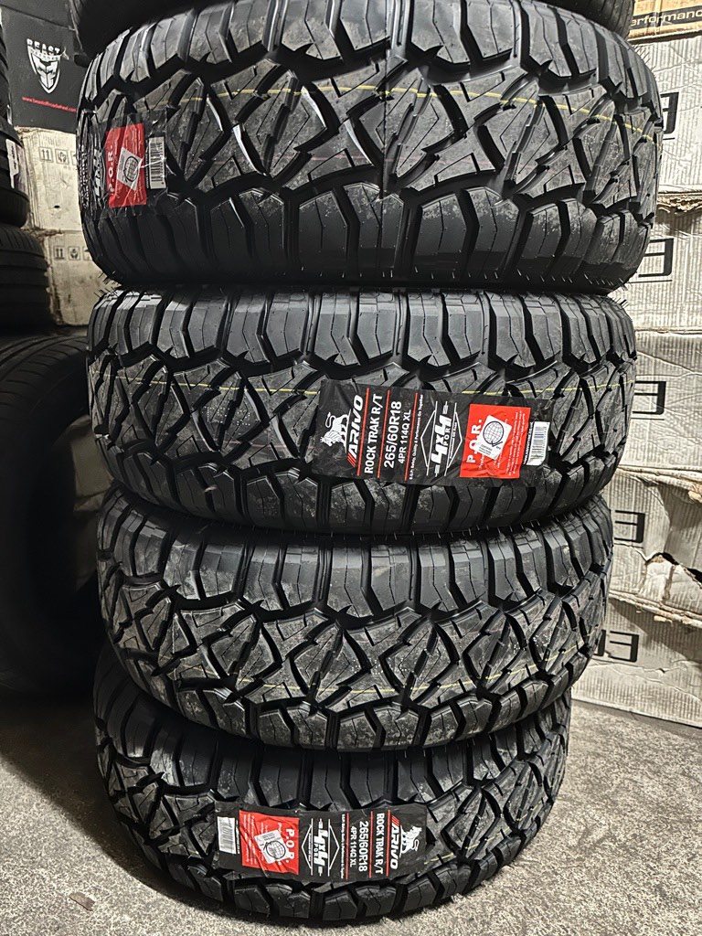 265-60-R18 Arivo Rock Trak RT Brandnew Tire, Car Parts & Accessories ...