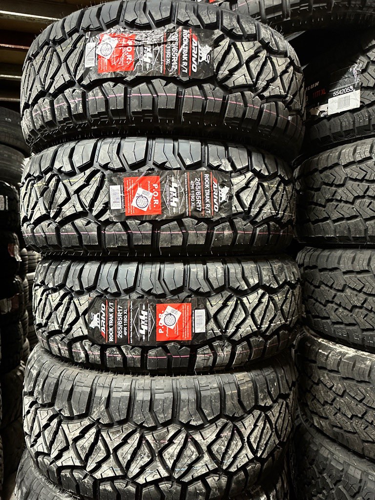 265-65-r17 Arivo RT Rock Trak Rugged Terrain Brandnew tire, Car Parts ...