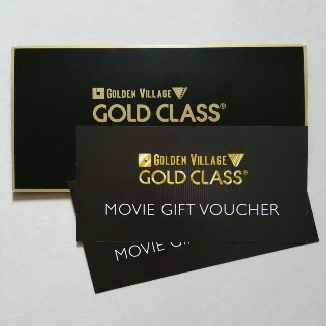 2x GV Gold Class E-tickets, Tickets & Vouchers, Event Tickets on Carousell