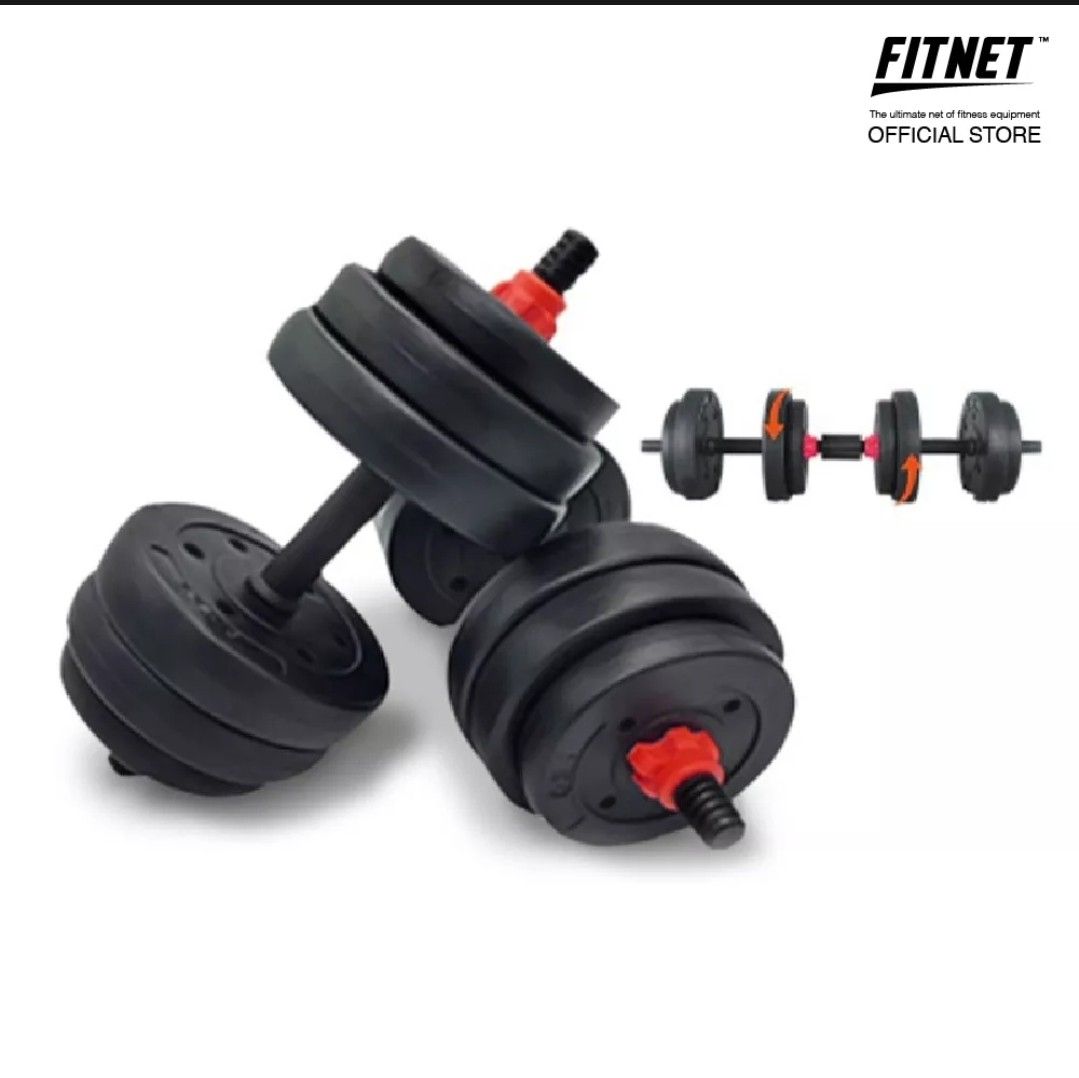 40kg Dumbbell Set, Sports Equipment, Exercise & Fitness, Weights ...