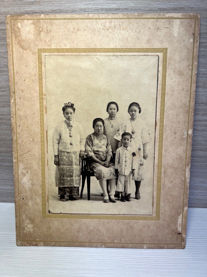 5 Antique Peranakan Photographs, Hobbies & Toys, Memorabilia ...