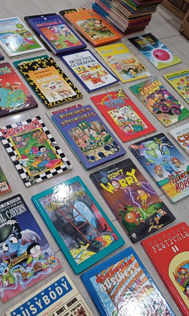 ($20 for 62 books) Bookworm Short Stories bundle, Hobbies & Toys, Books ...