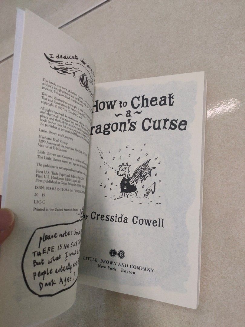 100 Original How To Cheat A Dragon S Curse By Cressida Cowell