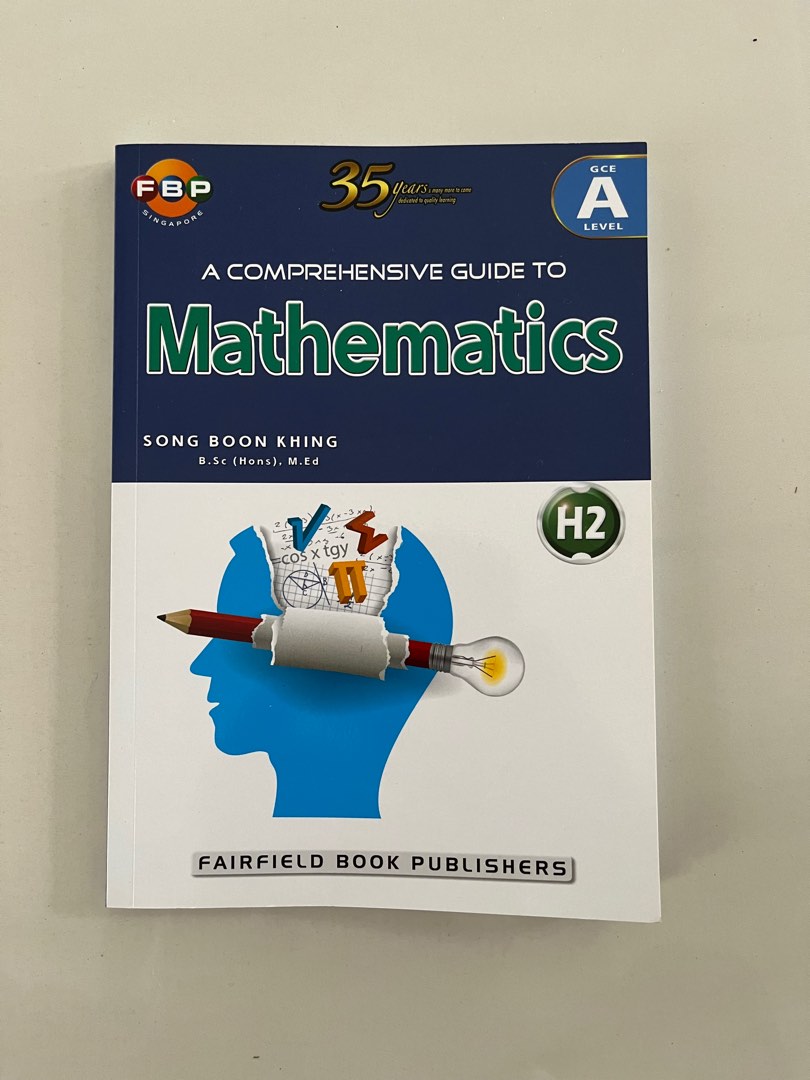 ‘A’ level H2 math guide book, Hobbies & Toys, Books & Magazines ...