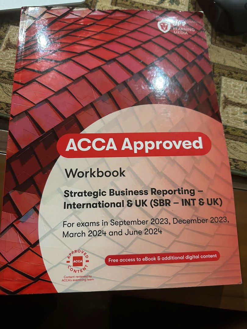 ACCA BPP Strategic Business Reporting SBR, Hobbies & Toys, Books ...