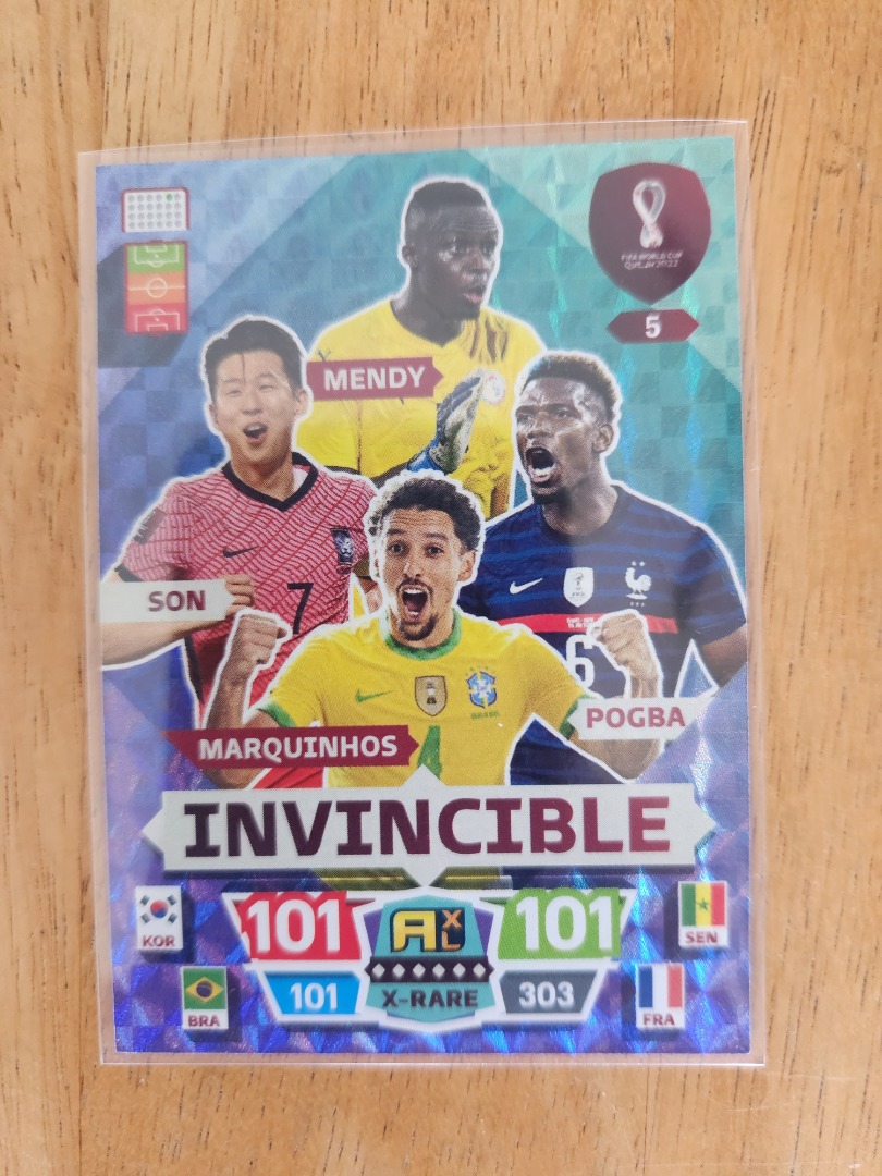 Panini Adrenalyn XL FIFA World Cup 2022 Invincible, Hobbies & Toys ...